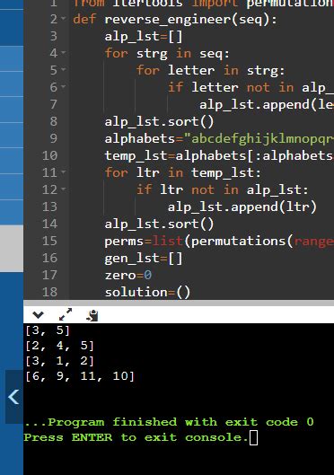 Solved Def Reverseengineer Seq Reverse Engineer An Input Sequence Course Hero