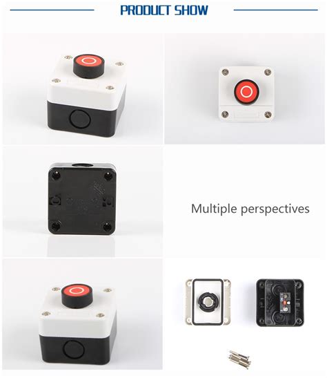 B112 Mushroom Head Push Button Control Box Push Button Switch Station China Xider Electric