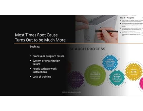 Root Cause Analysis Rca Training Module Pdf