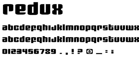 Redux Font Fancy Eroded