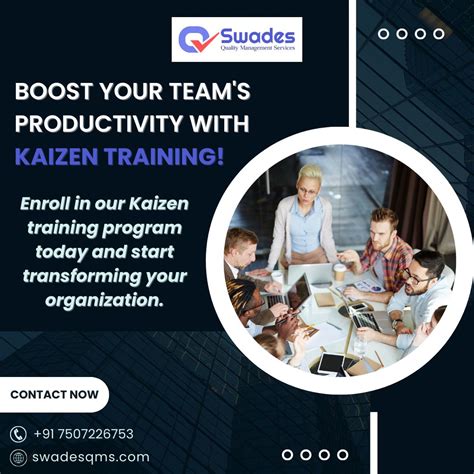 Swades Quality Management Services On Linkedin Swadesqms Kaizentraining Productivityboost