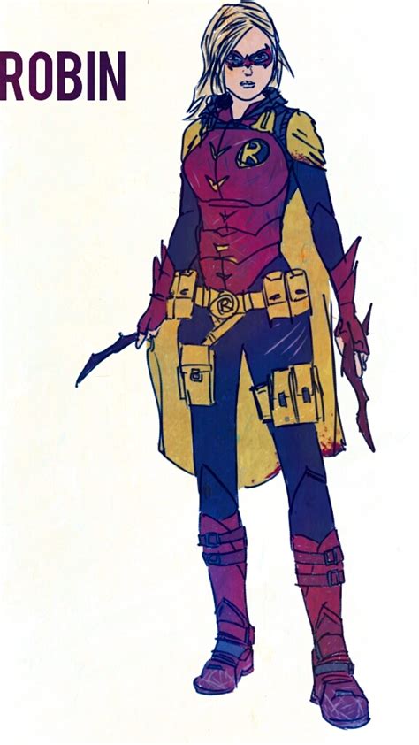 Stephanie Brown Robin By Batlad On Deviantart