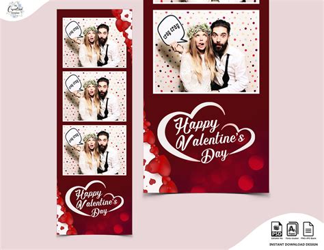 Valentine S Photo Booth Template Valentine S Day Photo Booth Template