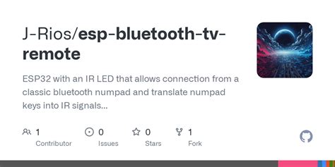 GitHub J Rios Esp Bluetooth Tv Remote ESP With An IR LED That Allows Connection From A