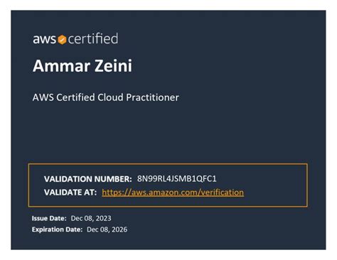 Ammar Zeini On Linkedin Aws Cloudcertification Devops Devsecops Careerjourney