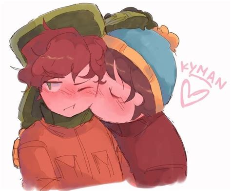 •south Park• Cartman X Kyle Kyman Arte Conceptual Disney Dibujos