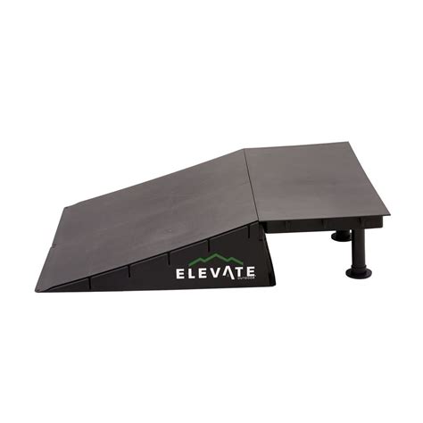 Elevate Outdoor Jumbo Ez Link Skateboard Ramp Set With Slopes