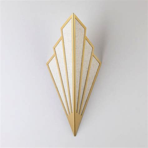 Art Deco Steampunk Lamp Art Deco Sconce Art Deco Wall Lights Led