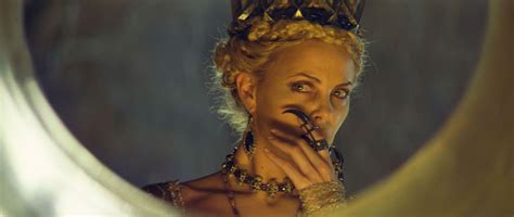 Snow White And The Huntsman Charlize Theron Questions The Mirror Photo
