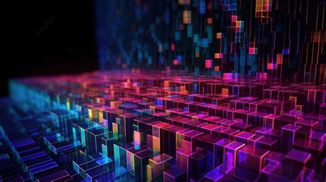 고속 데이터 전송 경로 빅데이터 흐름에서 디지털 정보의 동적 이동 기술 개념 스마트 기술 데이터 기술 배경 일러스트 및