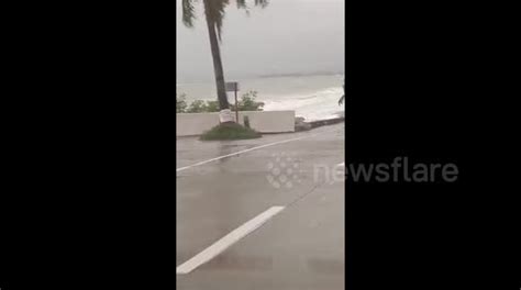Philippines Storm Rosal Lashes Luzon Island With Gusty Winds Heavy