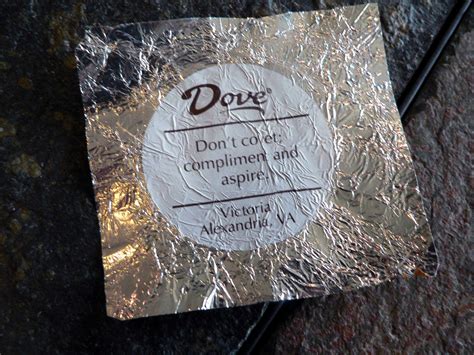 Best Dove Chocolate Quotes Quotesgram