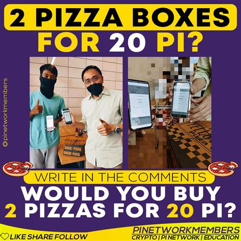 Pinetworkmembers π On Twitter Would You Spend 20pi On 2 Pizzas Write