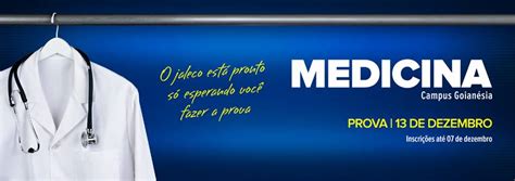 Inscrições Para O Vestibular De Medicina 20161 Unirv Goianésia Se