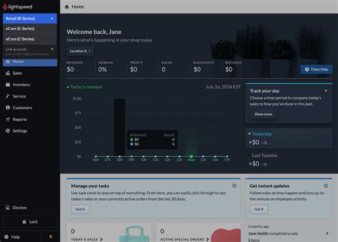 Navigating The ECom E Series Admin Panel Lightspeed Retail R Series