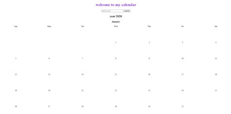How To Build Basic And Dynamic Calendar With Nodejs