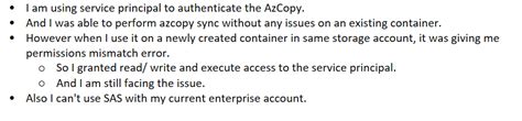 Error With Azcopy Microsoft Qanda