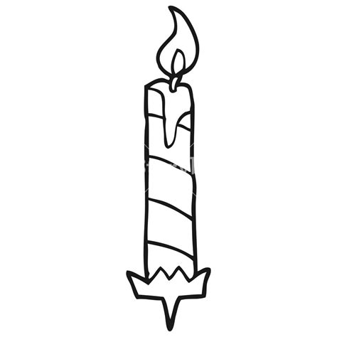 Birthday Candle Drawing Free Download On Clipartmag