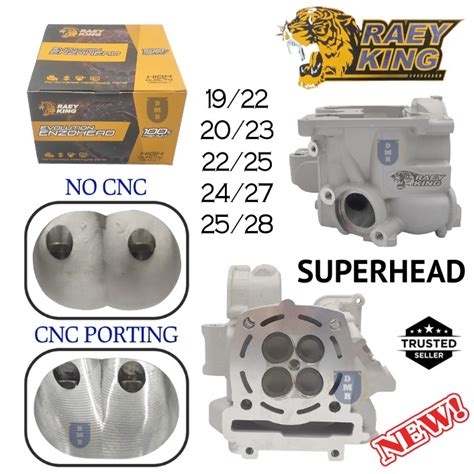 Lc135 Lc Y15 Y15zr Raey King Racing Superhead Cnc Porting Racing Head