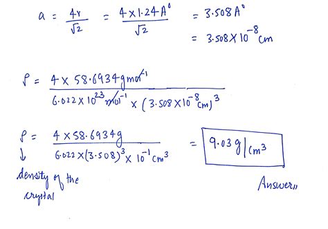 [solved] 26 nickel crystallizes in a face centered cubic lattice the