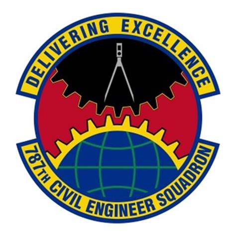 787 Ces Patch 787th Civil Engineer Squadron Patches