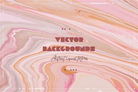 벡터 유체 아트 텍스처입니다 소용돌이 페인트 효과와 추상 배경 흐름과 튀김 액체 아크릴 사진 배경 또는 포스터용 혼합 페인트입니다 분홍색 황금색과 흰색 넘치는 색상 0명에