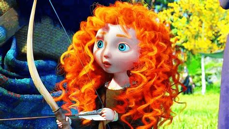 Baby Merida Learns Archery Scene BRAVE 2012 Movie CLIP HD YouTube