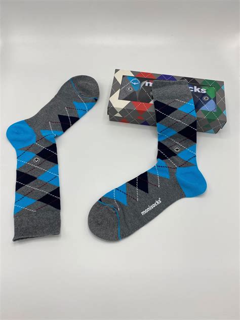 4 Pack Multi Color Argyle Pattern Socks T Set Etsy