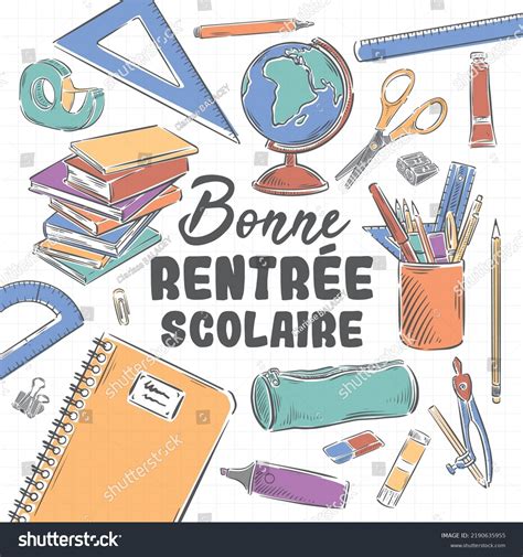 9 Bonne Rentree Scolaire Images Stock Photos Vectors Shutterstock