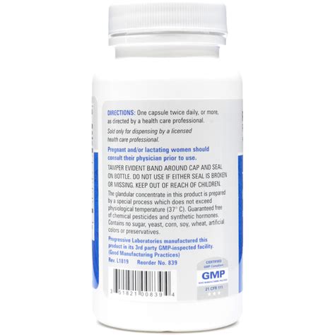 Thyro Complex 90 Caps By Progressive Labs Clinical Nutrition Centers