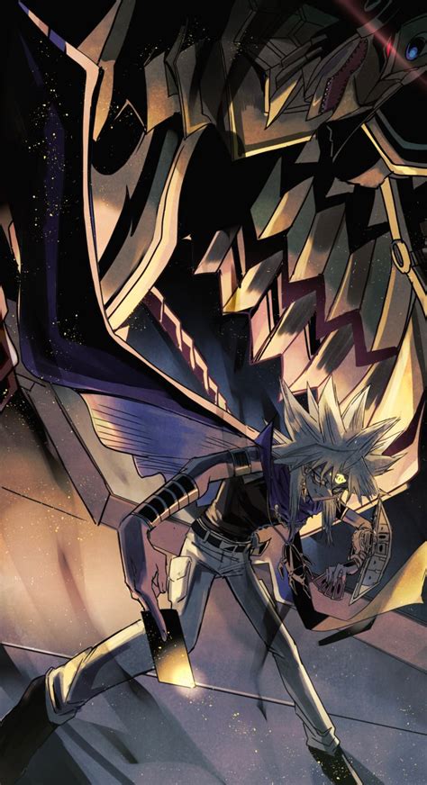 Yami Marik And The Winged Dragon Of Ra Yu Gi Oh And 1 More Drawn By