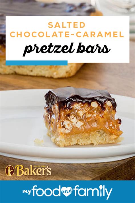 Salted Chocolate Caramel Pretzel Bars Salt And Caramel Is A Flavor