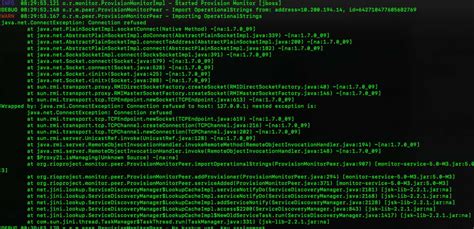 Linux Two Rio Instances On Same Network Javarmiconnectexception