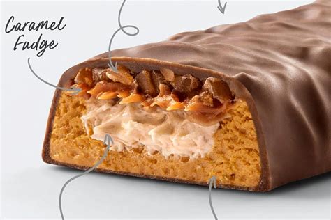 Muscle Nation Custard Protein Bar Packs A Custard Like Flavorful Center