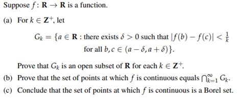 Solved Suppose F RR Is A Function A For KZ Let Chegg Com