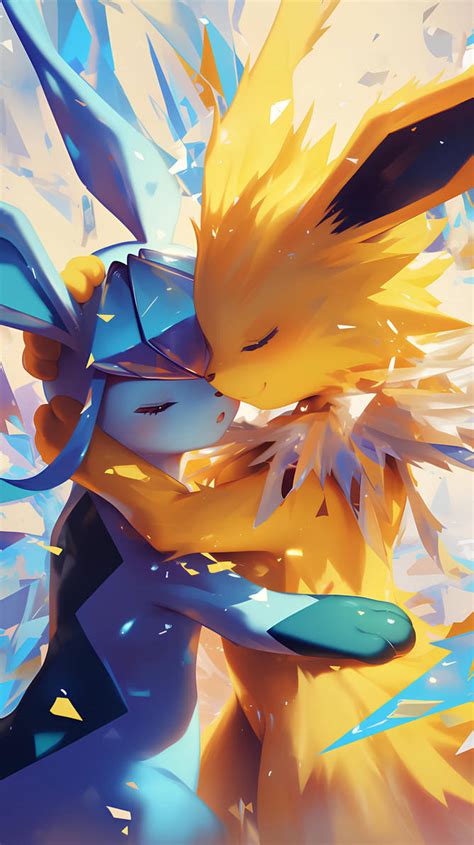 Glaceon X Jolteon Bounce I Just Wanna Dance Be By Theboostedumbreon