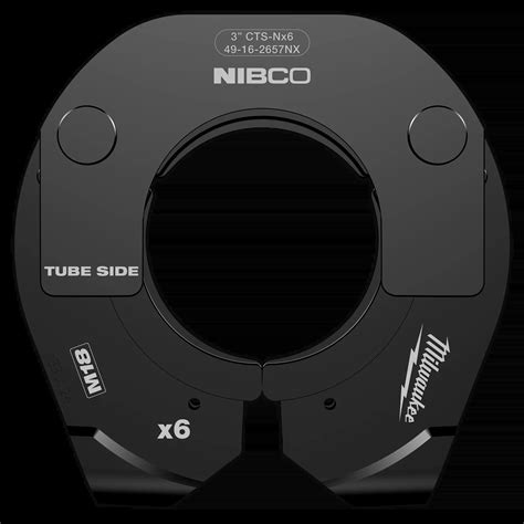 3 Nibco® Press Ring Milwaukee Tool