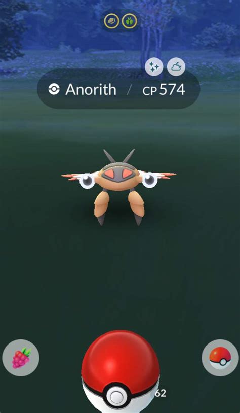 🌟shiny Anorith🌟 Pokemon Go Amino
