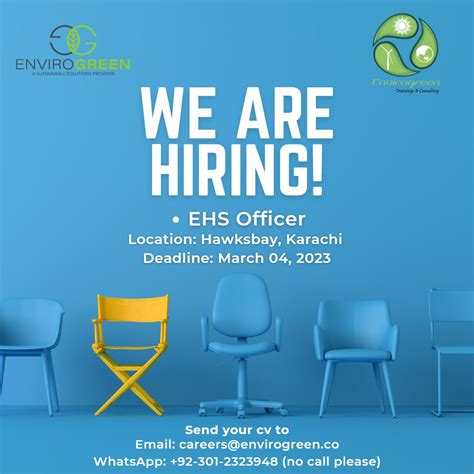 Rizwan Ali On Linkedin Job Ehs Hse Ehsofficer Ehsjob Hsejob