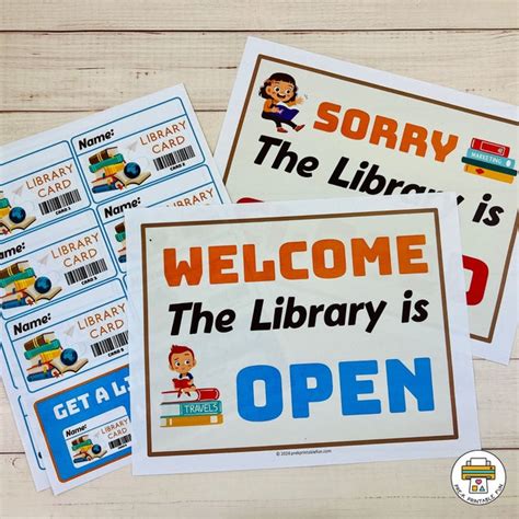 The Library Book Pre K Book Companion