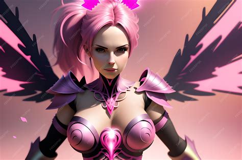 Premium Ai Image Beautiful Hot Sexy Girl Fantasy Digital Art Sci Fi