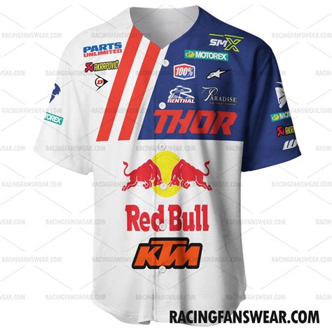 Aaron Plessinger Nascar Racing Uniform Apparel Clothes Baseball Jersey