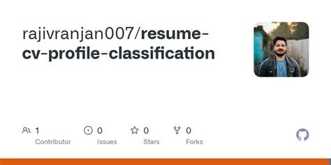 Resume Cv Profile Classification Final Resumes Dataset Csv At Main