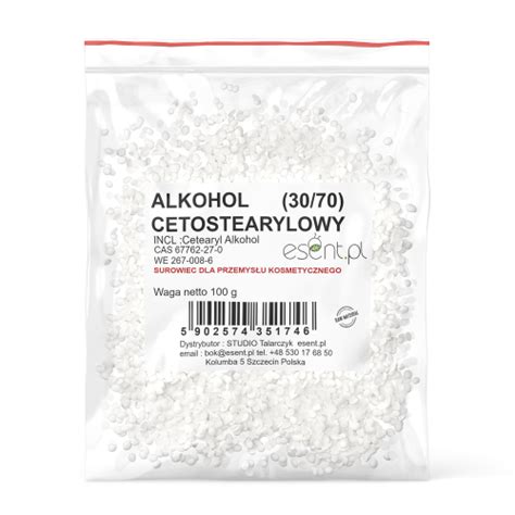 Alkohol cetostearylowy (30/70) 100 g ESENT.PL