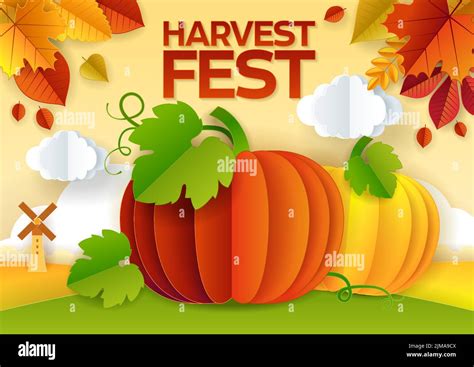 Country Festival Harvest Stock Vector Images Alamy