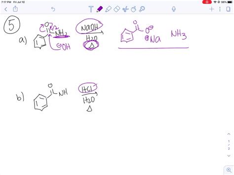 Solved Draw A Structural Formula For The Principal Product Formed When