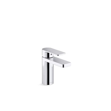 Robinet de lavabo de salle de bains à poignée unique Parallel chrome