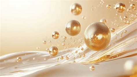 Scientific Visualization Of Coenzyme Q10 Molecules In Motion Stock Illustration Illustration