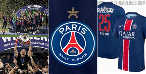 Special Psg 2025 Champions League Eiffel Tower Star Kit Released