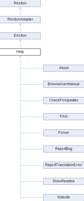 Qcad Help Class Reference
